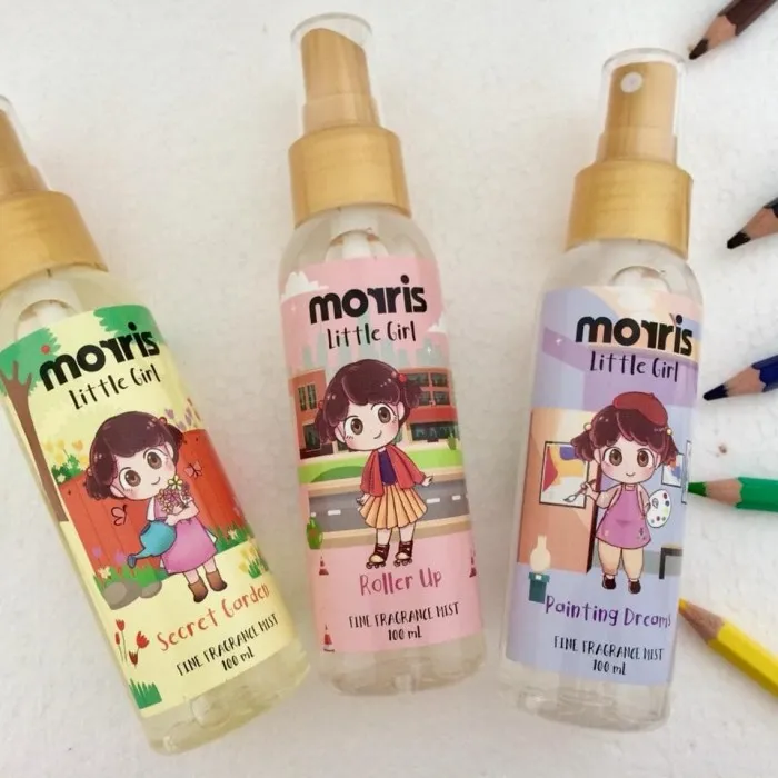 Morris Little Girl Fine Fragrance Mist 100ml - Body Mist Anak Morris ...