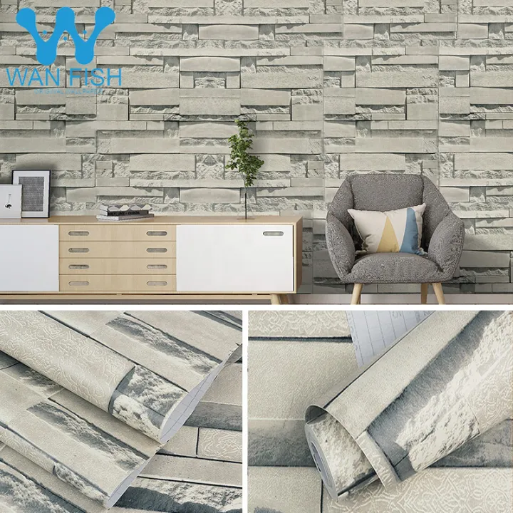 WANFISH pvc wall sticker room decor self adhesive waterproof pvc ...