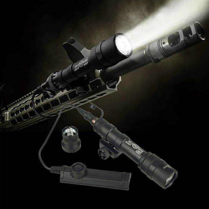 Surefire M600 M600B M600V M600V-IR Scout Flashlight LED Tatical Weapon Light With Dual Ftion ...