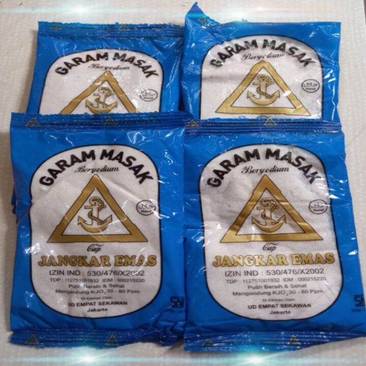 Garam masak jangkar mas kemasan 10gr | Lazada Indonesia Garam masak jangkar mas kemasan 10gr | Lazada Indonesia