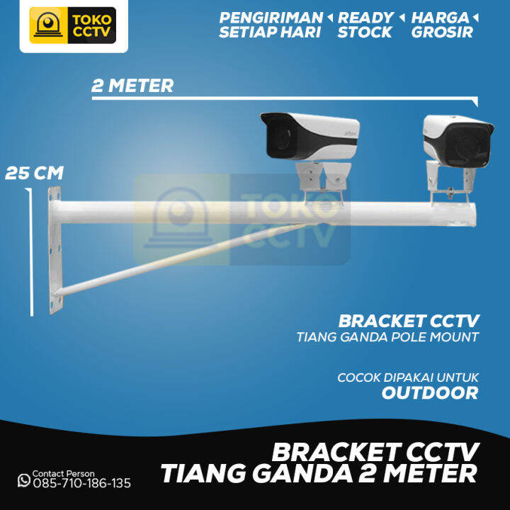 BRACKET TIANG GANDA CCTV OUTDOOR PANJANG 2 METER | Lazada Indonesia