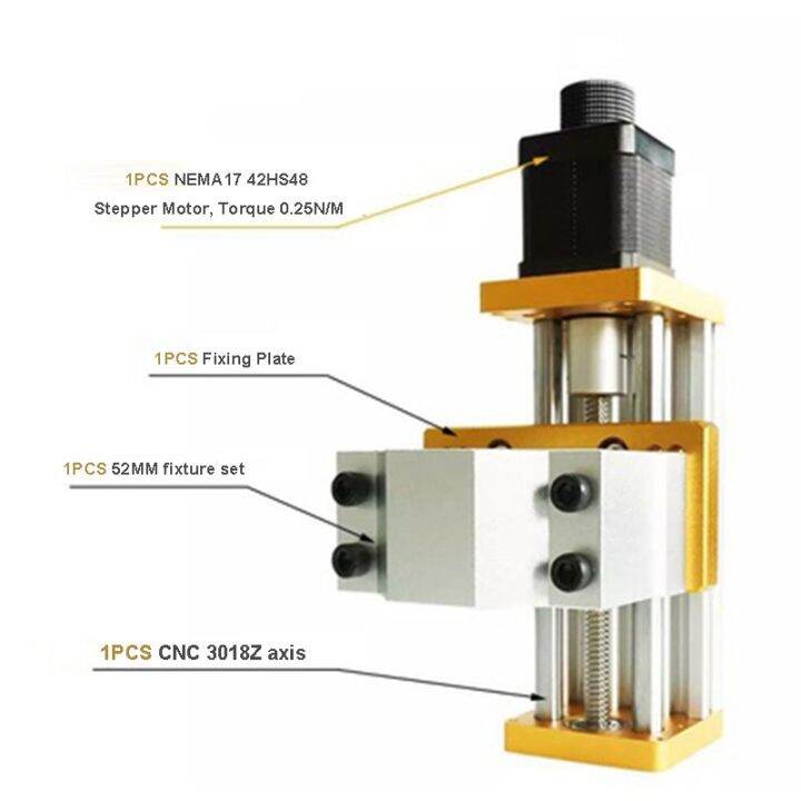 CNC 3018 Plus Z-Axis Module Upgrade Kit Suit CNC Router 3018 Nema17/52 ...
