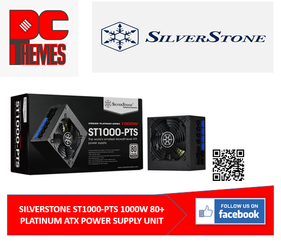 SILVERSTONE ST1000-PTS 1000W POWER SUPPLY | Lazada Singapore