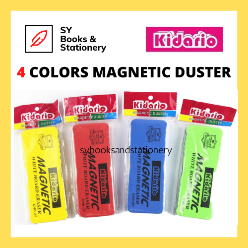 Kidario Magnetic Whiteboard Duster Big Size / Pemadam Papan Putih | Lazada