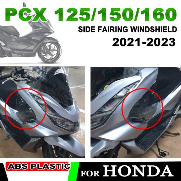Side Leg Guard Protector Windshield Cover For HONDA PCX160 PCX125 PCX150 PCX 125 160 150 2021 ...