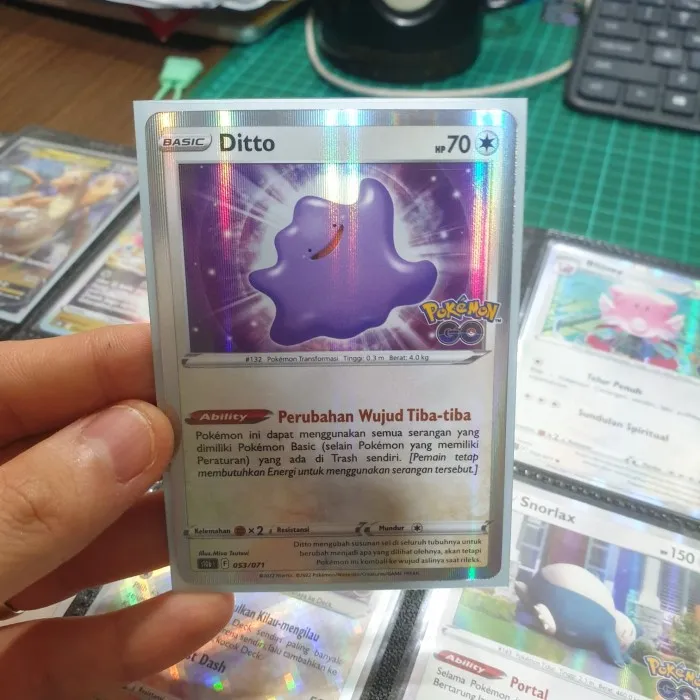 Kartu Pokemon Indonesia - Pokemon Go S10b - Ditto | Lazada Indonesia