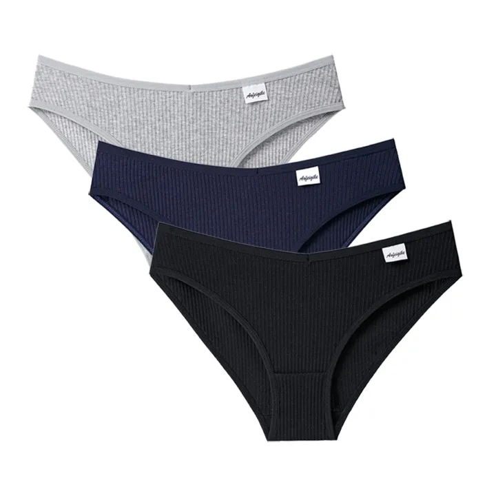 Limea Women'S 3 Pcs Seamless Panties Sexy Underwear Bikini Thongs ...