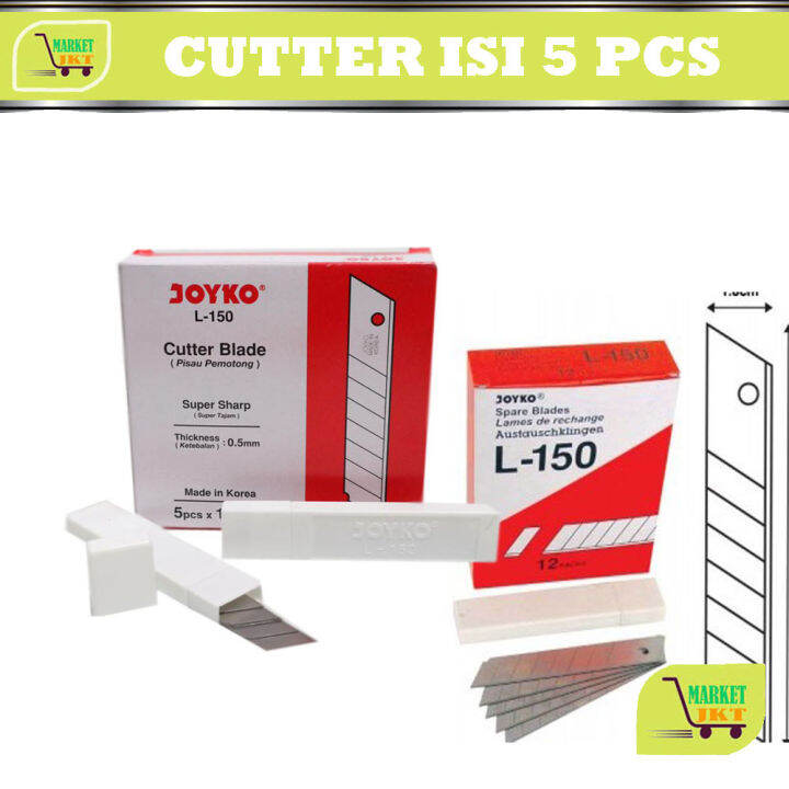 REFFIL - ISI CUTTER - BESAR - JOYKO - L150 | Lazada Indonesia