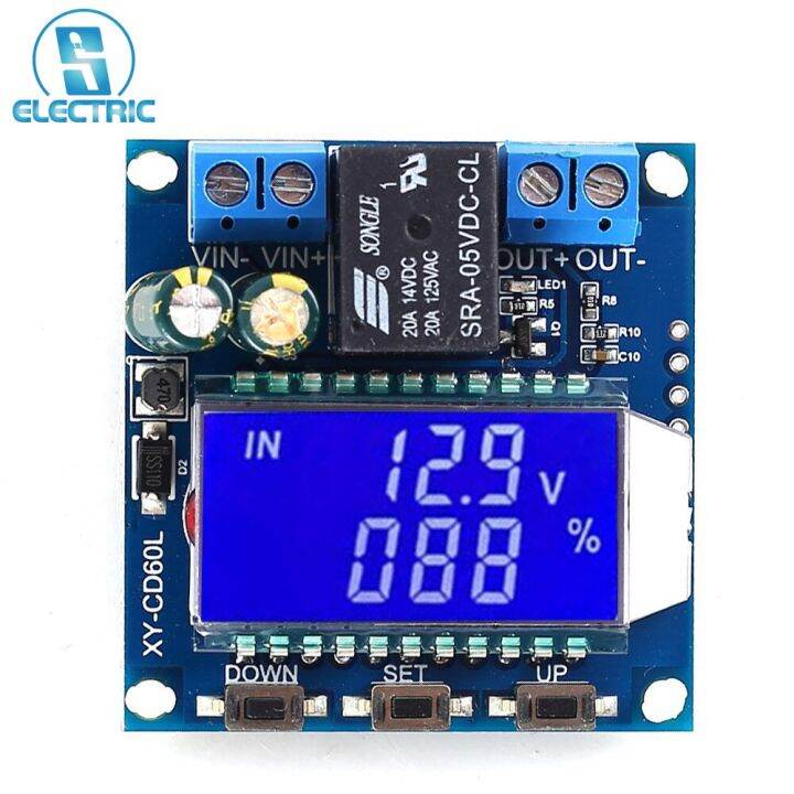 ที่ชาร์จแบตเตอรี่ลิเธียม/ตะกั่วกรดจอแสดงผล LCD โมดูลควบคุมการปล่อยประจุ ...