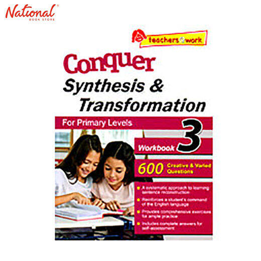 Conquer Synthesis And Transformation For Primary Levels Workbook 3 | Lazada PH