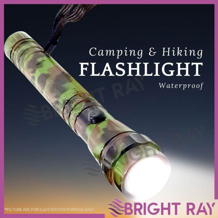 SLIM Torchlight Outdoor Lighting Waterproof LED Flashlight Lampu Suluh ...