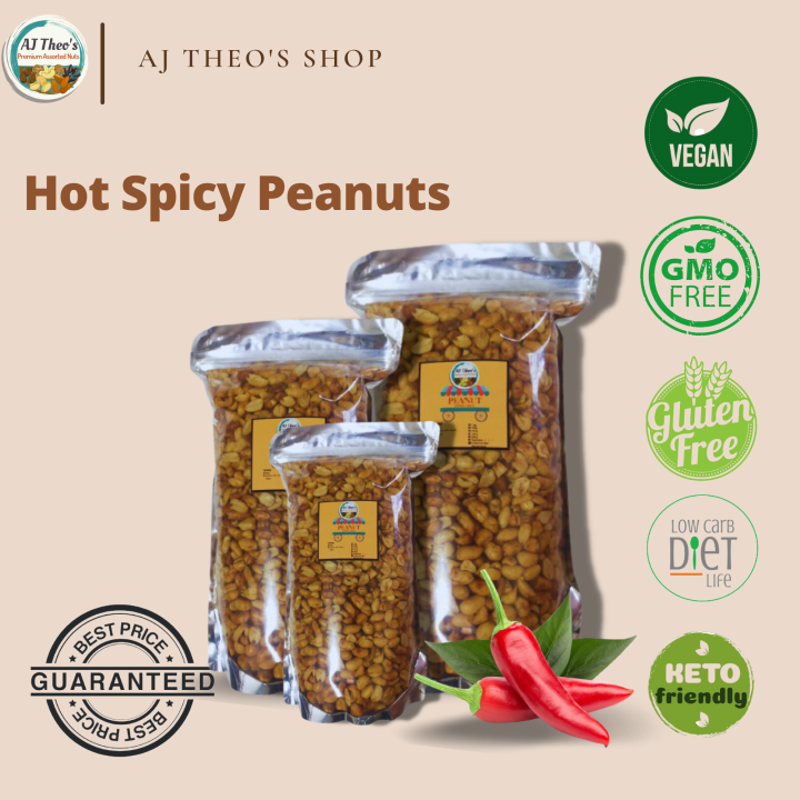 HOT SPICY PEANUTS 250g / 500g / 1kg | Lazada PH