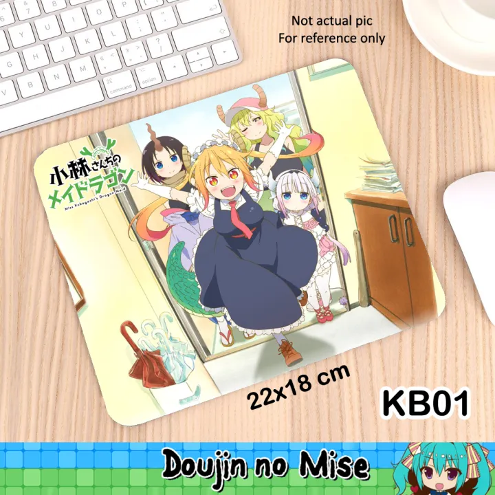 Anime Kobayashi san Chi no Maid Dragon Mouse Pad Merchandise Tohru ...