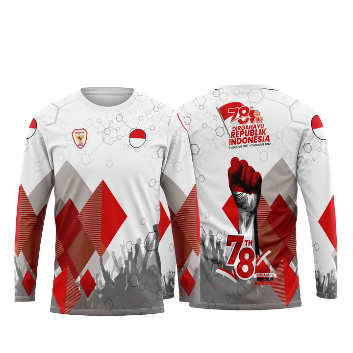 Baju agustusan 2023 hut ri 78ulang tahun indonesia Hut Ri Ke 78 dewasa dan anak FULLPRINTING ...