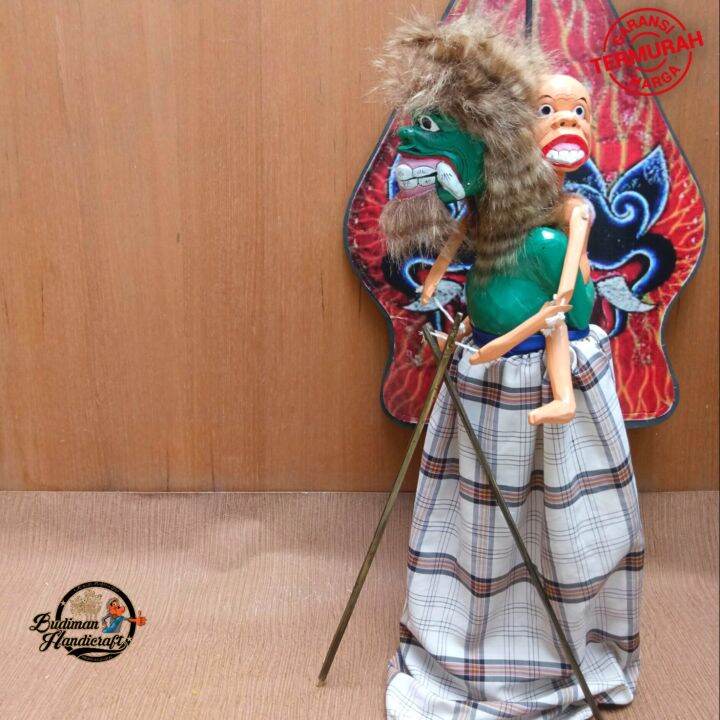 Wayang Golek Buta Akod/Buta Gendong Medium Quality tinggi 60cm | Lazada ...