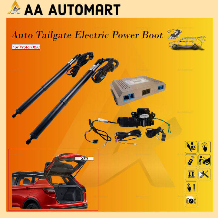 Proton X50 Plug & Play Electric Auto Tailgate Power Boot Soft Close Switch Foot Sensor Anti ...