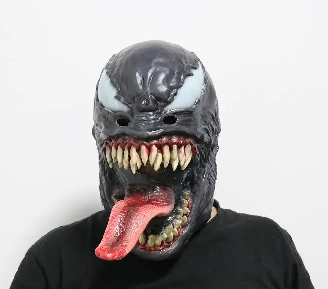 Venom Mask Cos Spider man 3 Heroes Return/Venom 2 Headgear Halloween ...