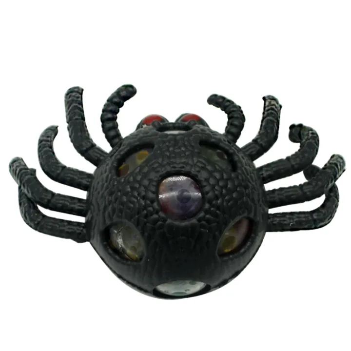 Stress Fidget Ball Toy Figurine Spider Funny Pressure Relief Spoof Toy ...
