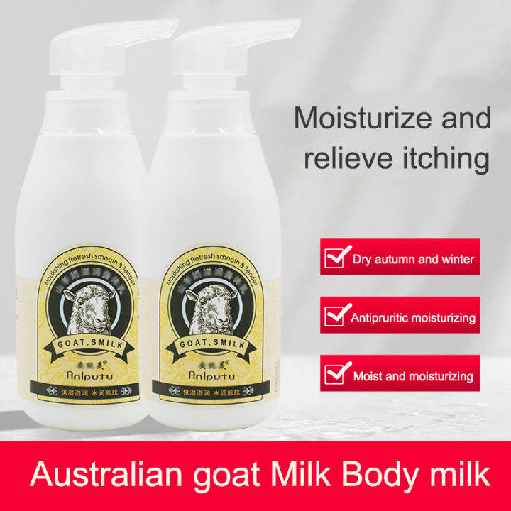 Goat Milk Body Lotion Moisturizing Mild Fragrant Body Lotion After-sun ...