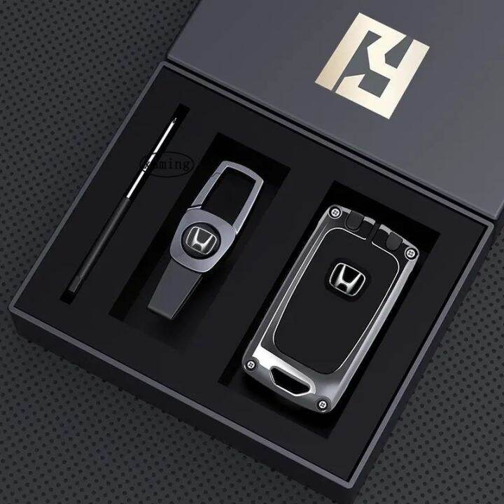 Honda zinc alloy key cover shell car remote control key holder suitable ...