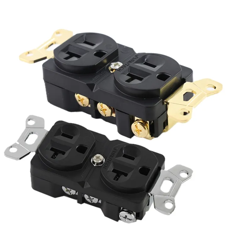 Hifi Furutech โรเดียมชุบ US AC Duplex Receptacles Wall Outlet Power ...