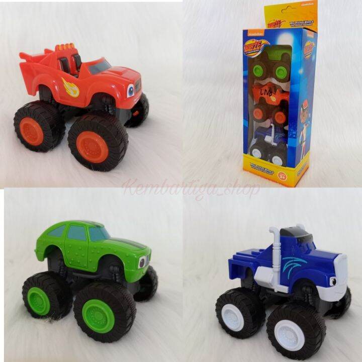 Mainan Mobil Blaze The Monster Machines isi 3pcs RKC02143-2 | Lazada ...