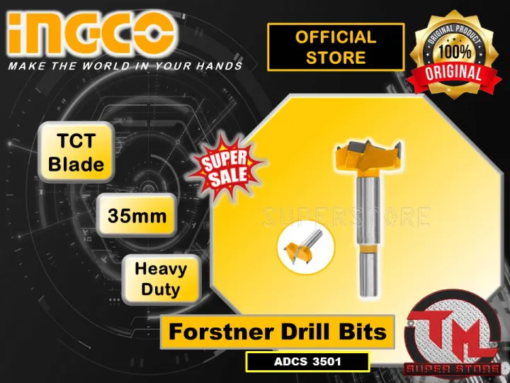 Ingco Forstner Drill Bits ADCS 3501 • Tm ss | Lazada PH