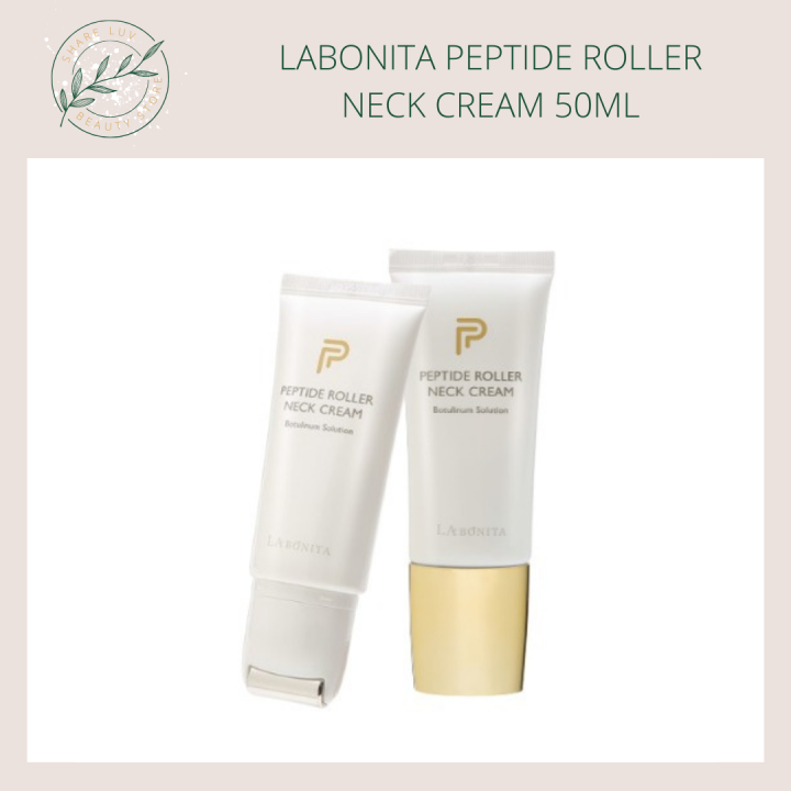 [Ready Stock] Labonita Peptide Roller Neck Cream 50ml / 胜肽滚珠颈霜 | Lazada