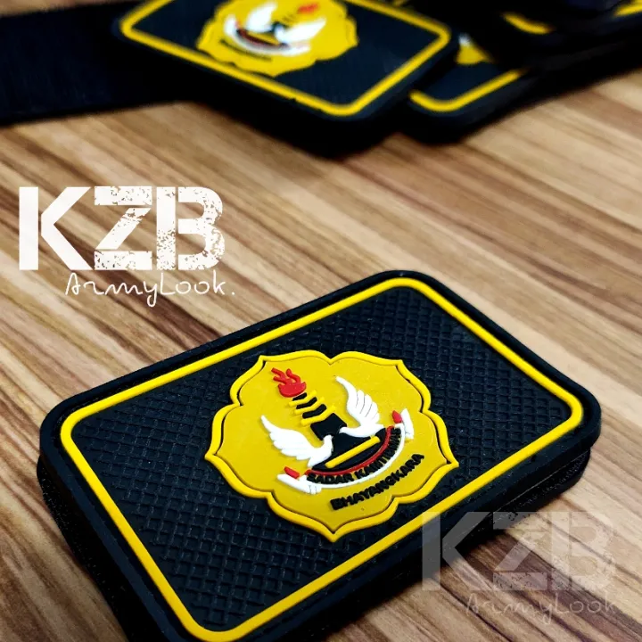 Patch Rubber Velcro CITRA BHAYANGKARA-POKDAR KAMTIBMAS Logo Terbaru ...