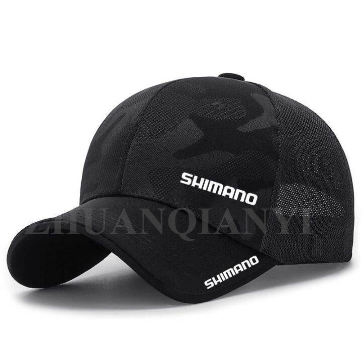 Shimano หมวกแก๊ปสำหรับผู้ชาย,Topi Memancing กีฬาน้ำหนักเบาระบายอากาศได้ ...