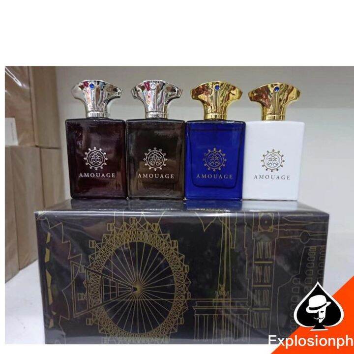 Amouage by Amouage 30ml x 4 Miniature 4 in 1 Set Perfume for Him ...
