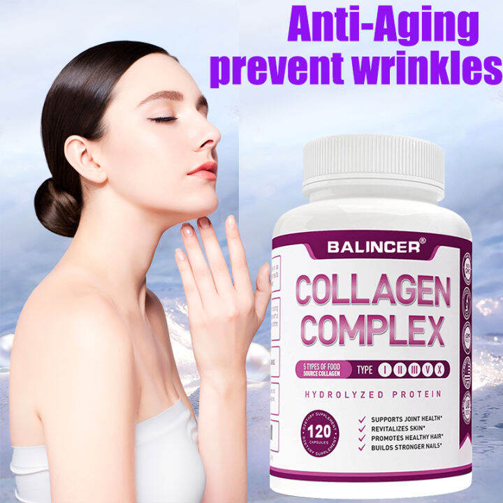 Replenish Collagen Capsule Supplement Firms Skin Prevents Wrinkles ...
