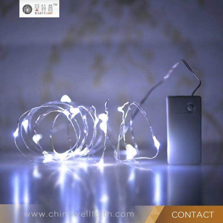 5m battery copper wire night light decorated Christmas lights | Lazada PH