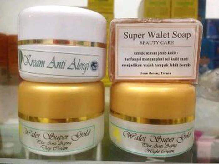 Walet Cream Super Gold Paket Ekonomis 4 in 1 - Cream Walet Super Gold ...