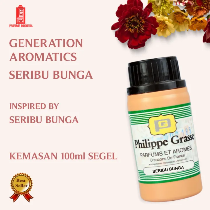 BIBIT PARFUM PHILIPPE GRASSE | SERIBU BUNGA | 100ML SEGEL | Lazada ...