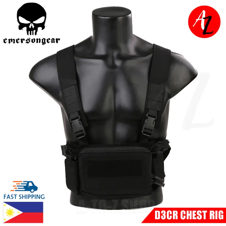 EMERSONGEAR D3CR Emerson Micro Chest Rig Modular Adjustable Tactical ...