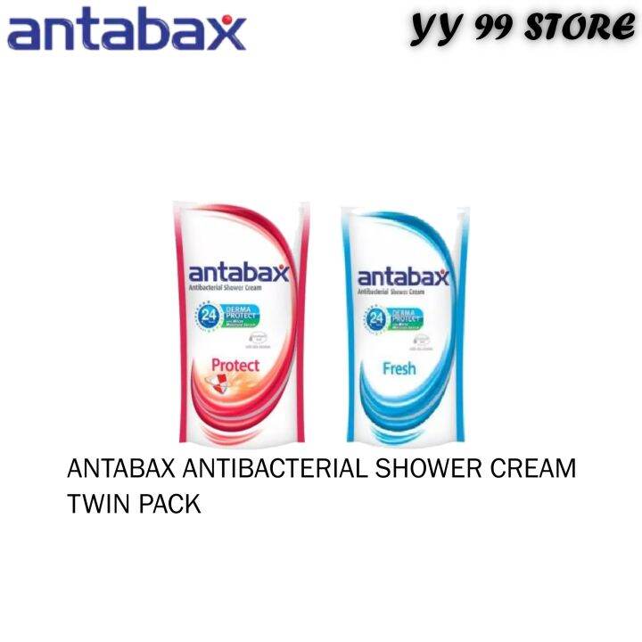 ANTABAX ANTIBACTERIAL SHOWER CREAM TWIN PACK 900ML | Lazada