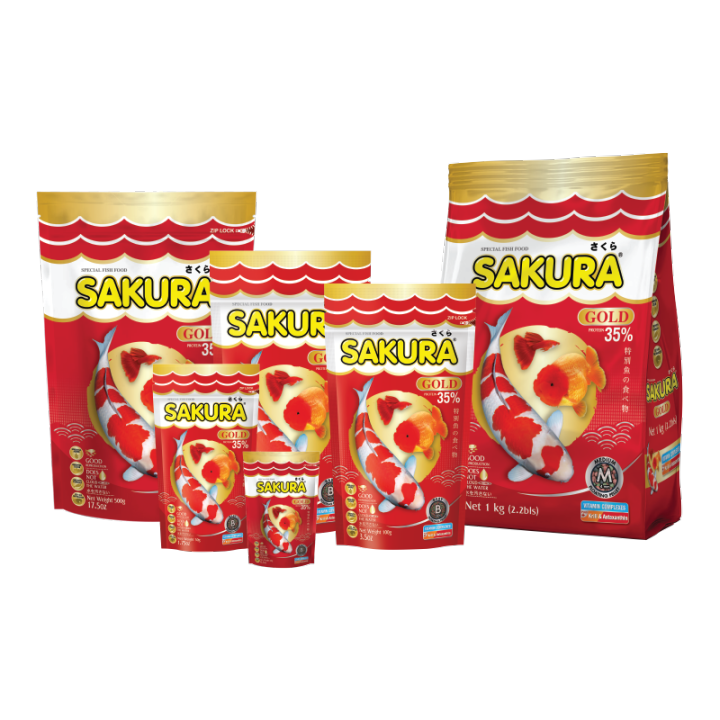อาหารปลา ซากุระ โกลด์ sakura gold | Lazada.co.th