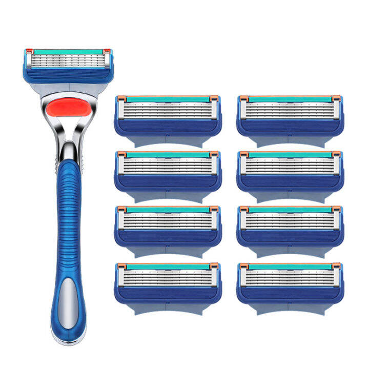 Shaver manual five-layer razor blade speed 5 Geely shaving men's ...