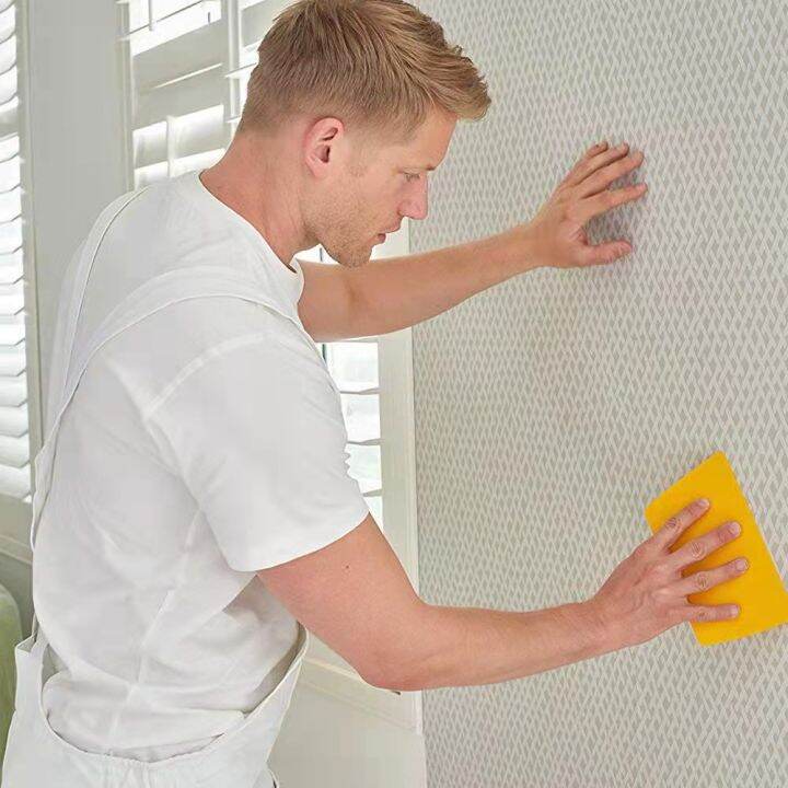 HNTOB Wallpaper Flattener Flattening Squeegee Tool Wallcovering ...