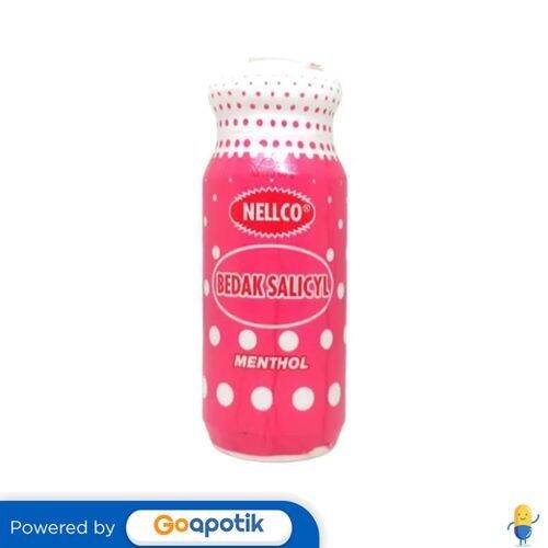 Nellco Bedak Salicyl Menthol 60 Gram Botol | Lazada Indonesia