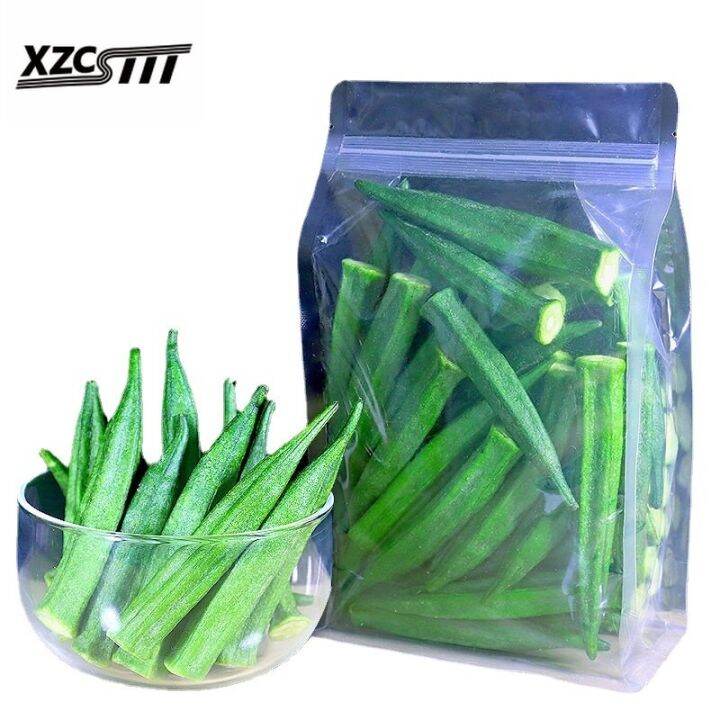 (In stock) Instant okra dry dried vegetables in bulk bag 500g | Lazada