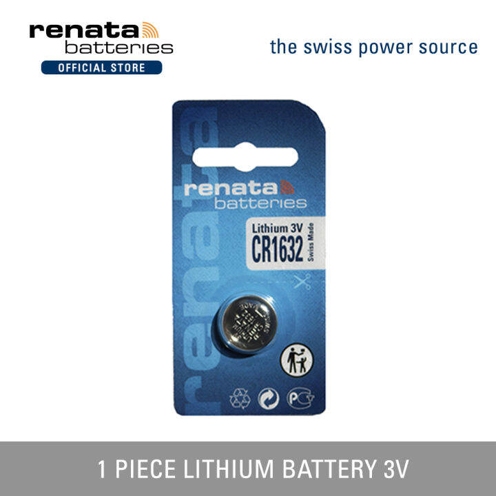 Renata CR1632 Lithium 3V Battery | Lazada PH