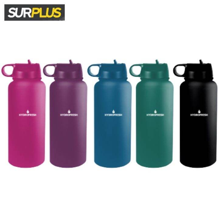 Surplus Hydrofresh Stainless Flask With Built-In Straw 1L | Lazada PH