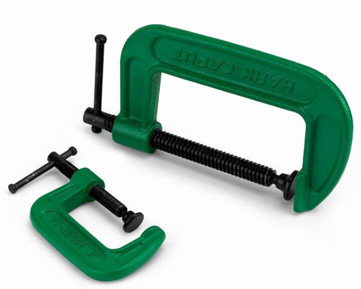 C-Clamp แคลมป์จับชิ้นงาน ขนาด 2,3,4,5 นิ้ว ปากกาจับชิ้นงาน (ตัว C) ซีแค ...