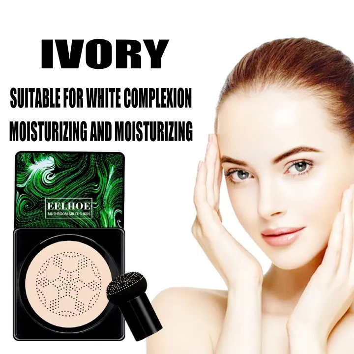 Eelhoe Mushroom Air Cushion BB Foundation Cream Concealer Foundation ...