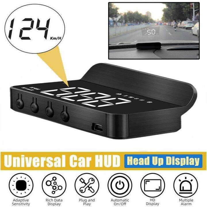 M3 HUD Car Head Up Display Speedometer Monitor On Board Computer ...
