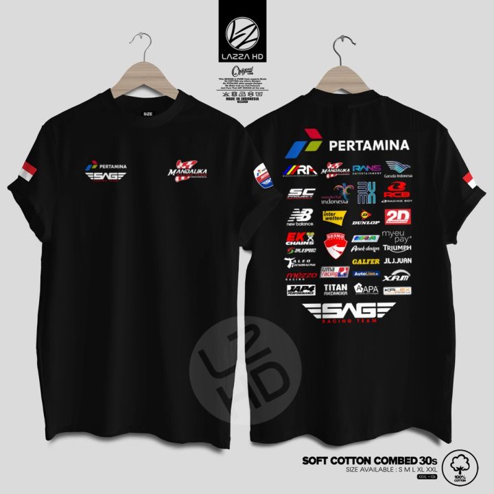 Kaos Baju Distro Pertamina Mandalika Premium Sponsor Pada Motor SAG ...