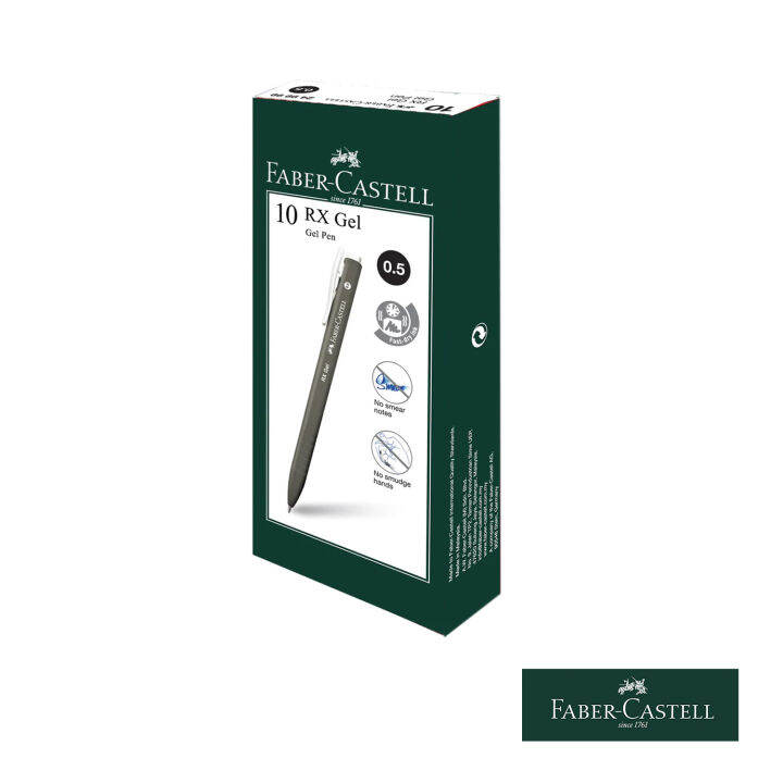 Faber-Castell RX Gel Pen 0.5 10PCS/BOX | Lazada PH