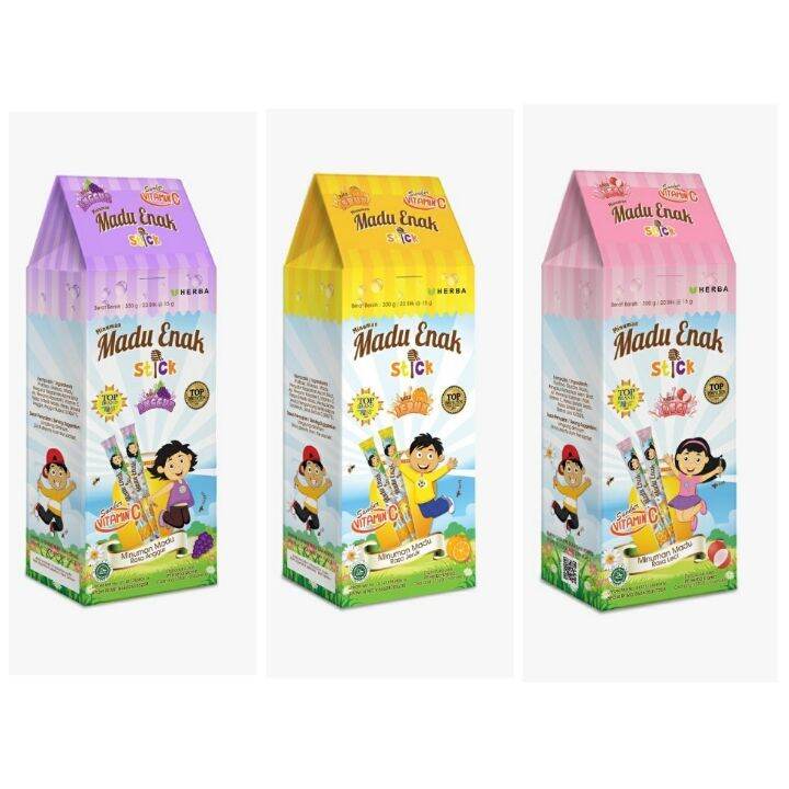 Madu Enak Stick stik herba manuka (1 box 20 stik) madu enak dan murah ...